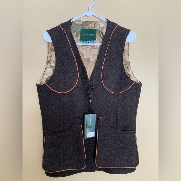 Celtic Lady of irish heritage | Jackets & Coats | Celtic Tweed Gilet ...
